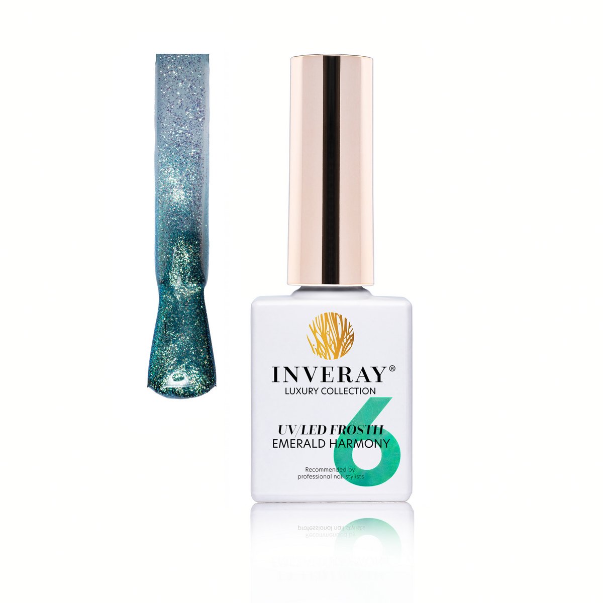 Inveray UV/LED FRØSTH No. 006 Emerald harmony - 10ml