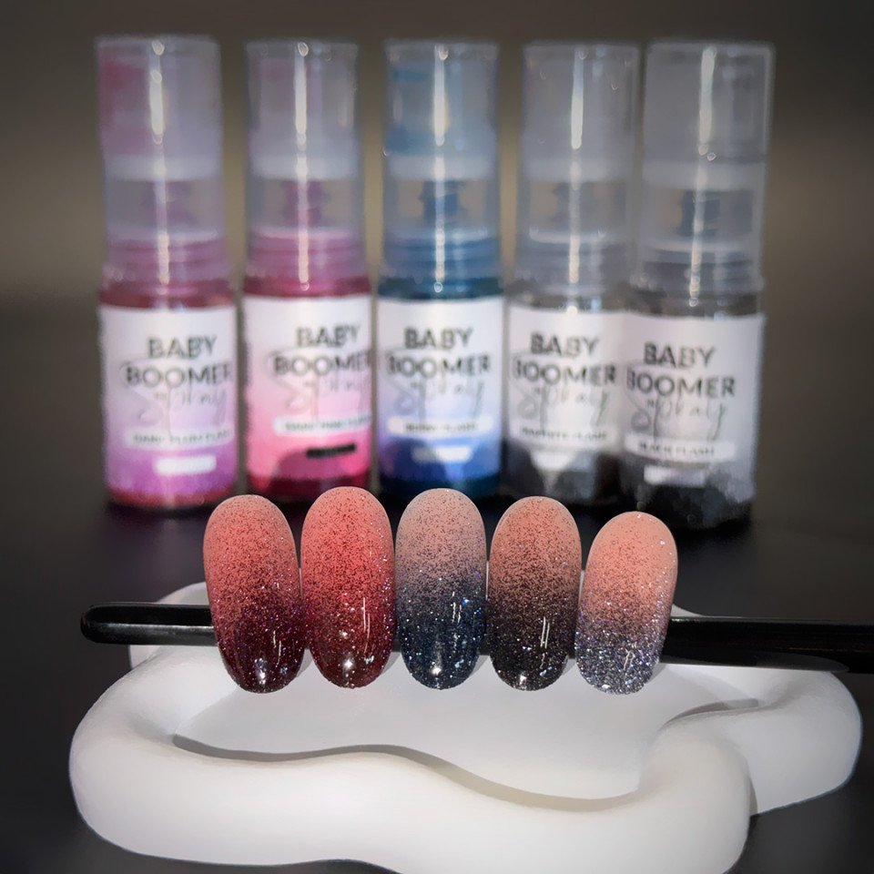 Slowianka Baby Boomer in Spray Dark Plum Flash 5g